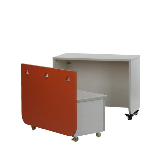 Jolly Junction - Multifunctional Reading Table with Shelf & Storage ...